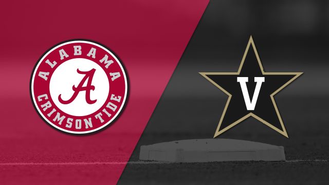 Alabama vs. Vanderbilt (Baseball) (5/20/17) - Live Stream - Watch ESPN