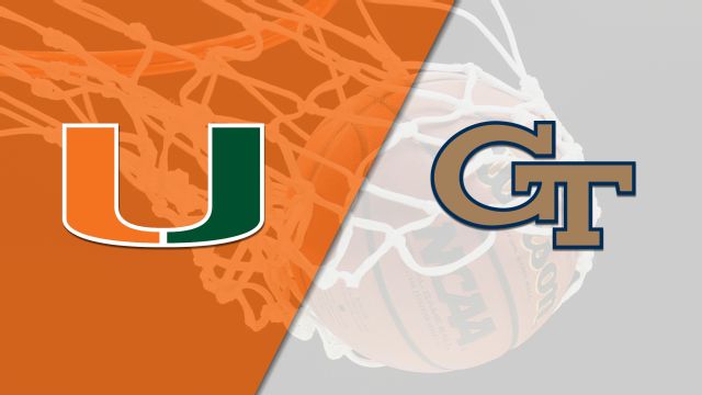 #15 Miami vs. Georgia Tech (M Basketball) (1/3/18) - Live Stream ...