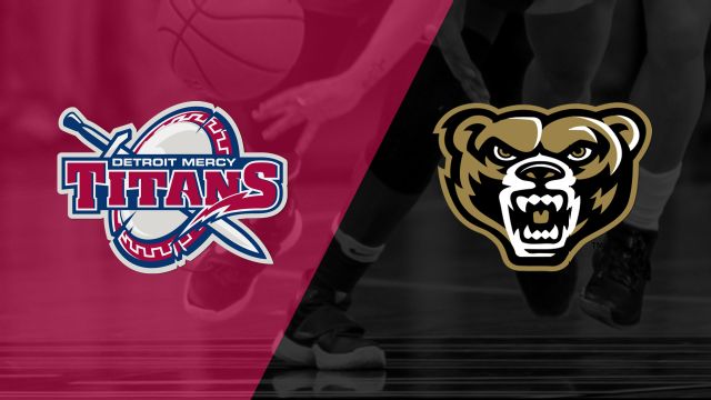 Detroit Mercy vs. Oakland (W Basketball) (1/7/17) - Live Stream - Watch ...